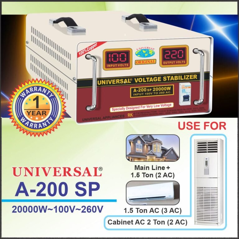 Universal A-200-SP 20000 WATTS - Universal Stabilizer